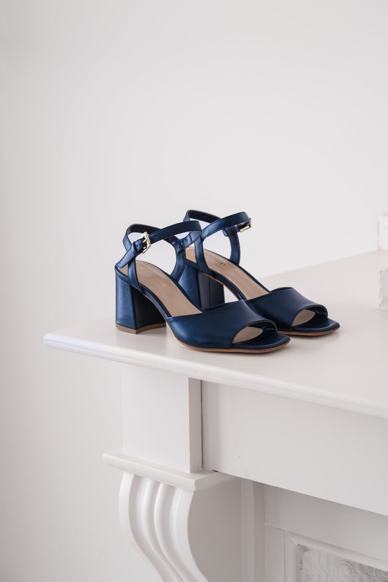 LEATHER SLINGBACK HEEL PROSPER | SCAPA OFFICIAL | SHOES